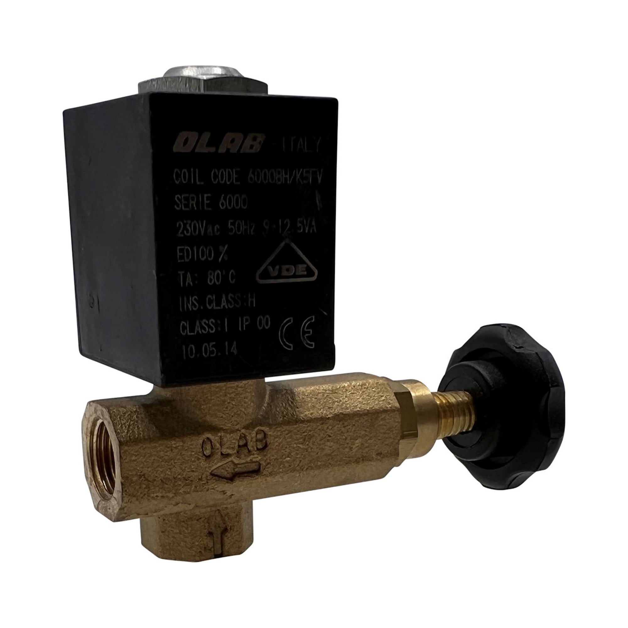 Olab 2 Way Solenoid Valve 230V 1/8 – CMA, ORCHESTRALE, WEGA