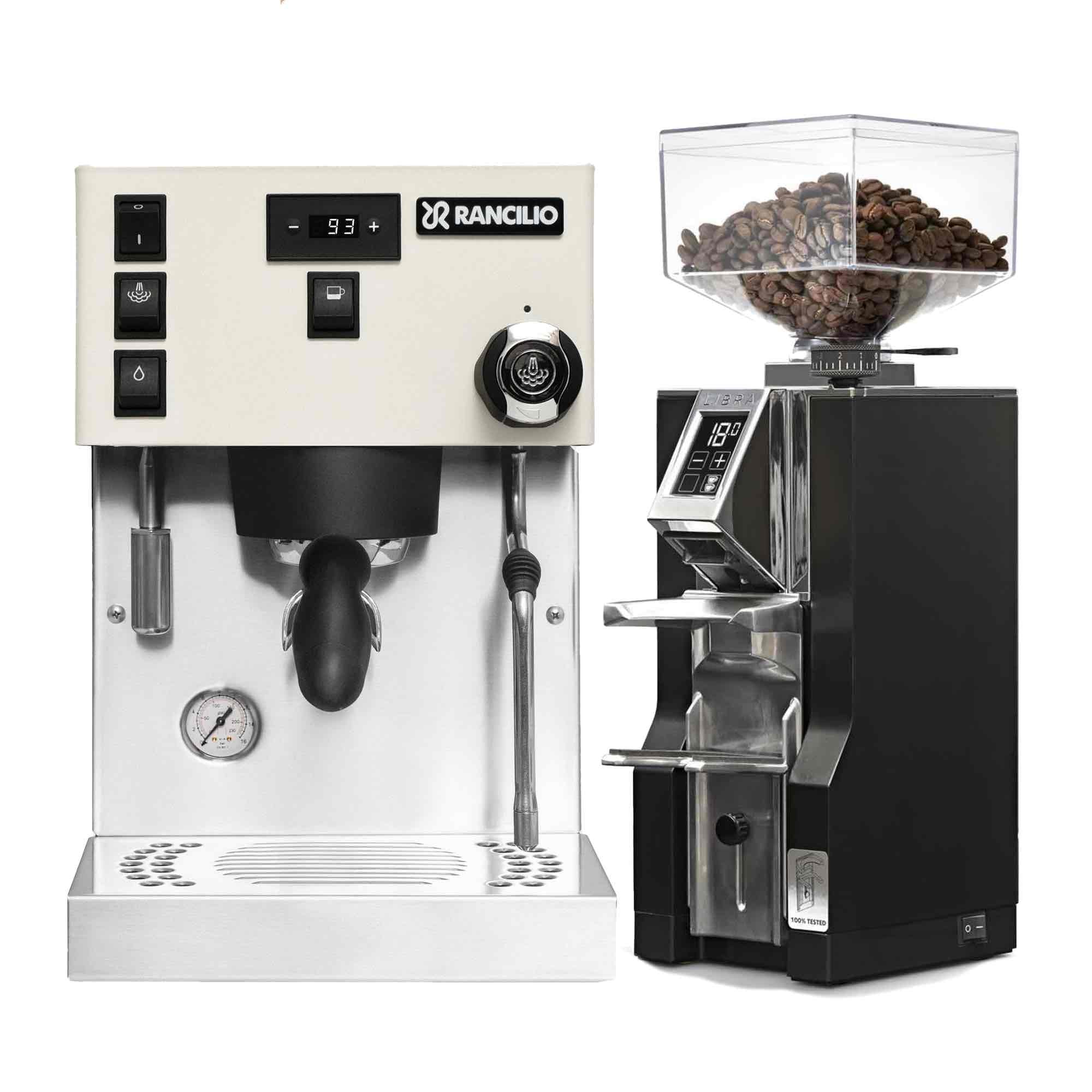 Rancilio Silvia Pro X Espresso Machine + Eureka Libra Package | Clumsy ...